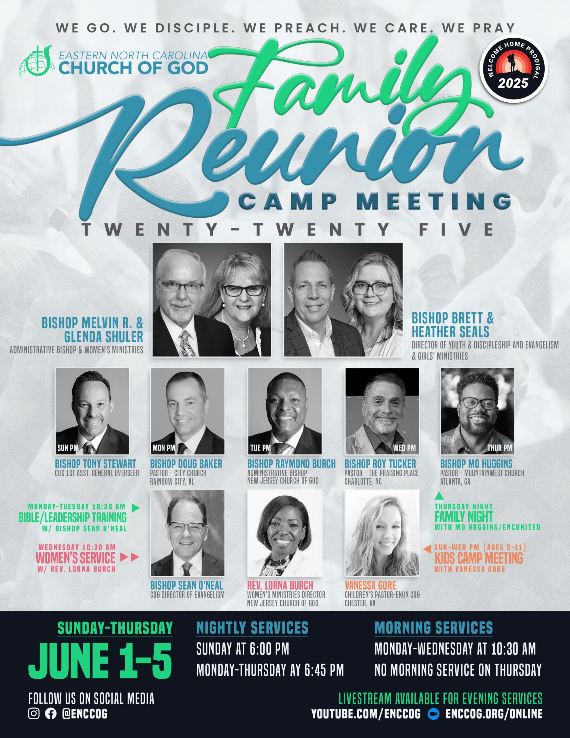 2025 Camp Meeting – Eastern North Carolina Church of God
